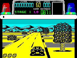 Screenshot of Chase H.Q. (ZX Spectrum, 1988) - MobyGames