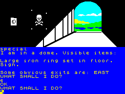 Screenshot of The Hulk (ZX Spectrum, 1984) - MobyGames