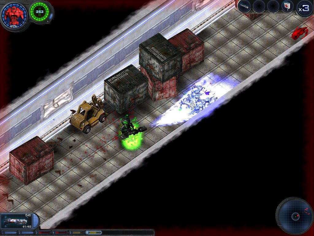Screenshot of Alien Shooter: Revisited (Windows, 2009) - MobyGames