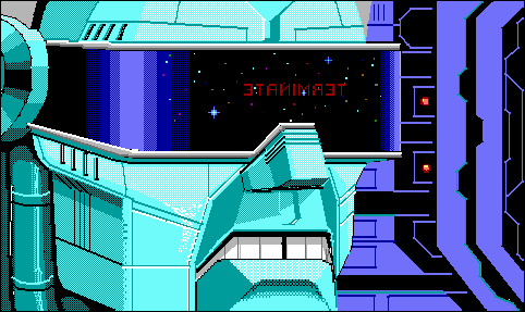 Screenshot of Space Quest III: The Pirates of Pestulon (Macintosh, 1989 ...