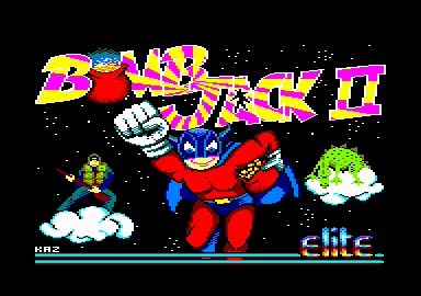Screenshot of Bomb Jack II (Amstrad CPC, 1986) - MobyGames