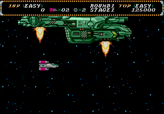 Screenshot of Hellfire (Genesis, 1989) - MobyGames