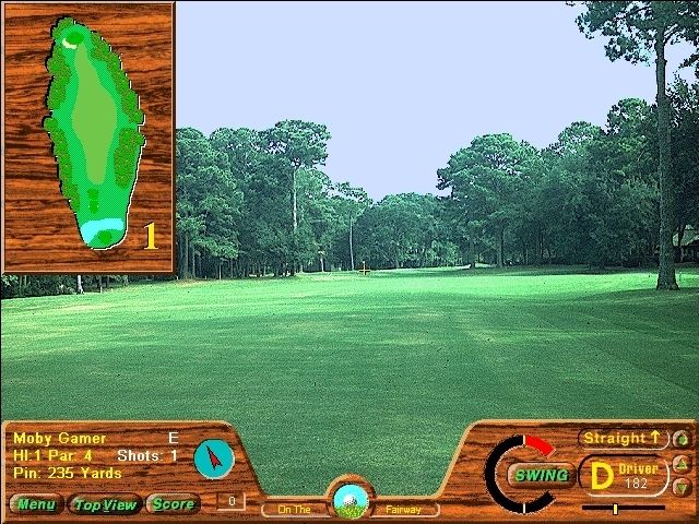 Screenshot of Picture Perfect Golf (Windows 3.x, 1995) - MobyGames