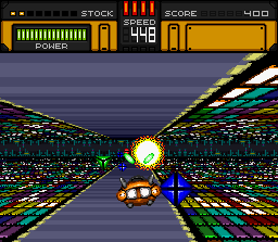 Screenshot of HyperZone (SNES, 1991) - MobyGames