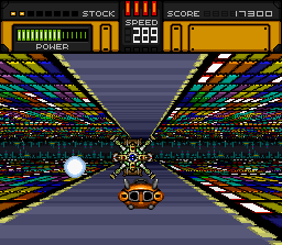 Screenshot of HyperZone (SNES, 1991) - MobyGames