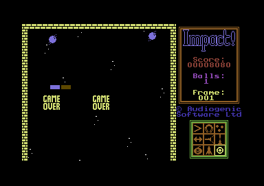 Screenshot of Blockbuster (Commodore 64, 1987) - MobyGames