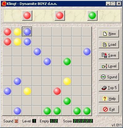 Screenshot of Kling! (Windows, 1997) - MobyGames