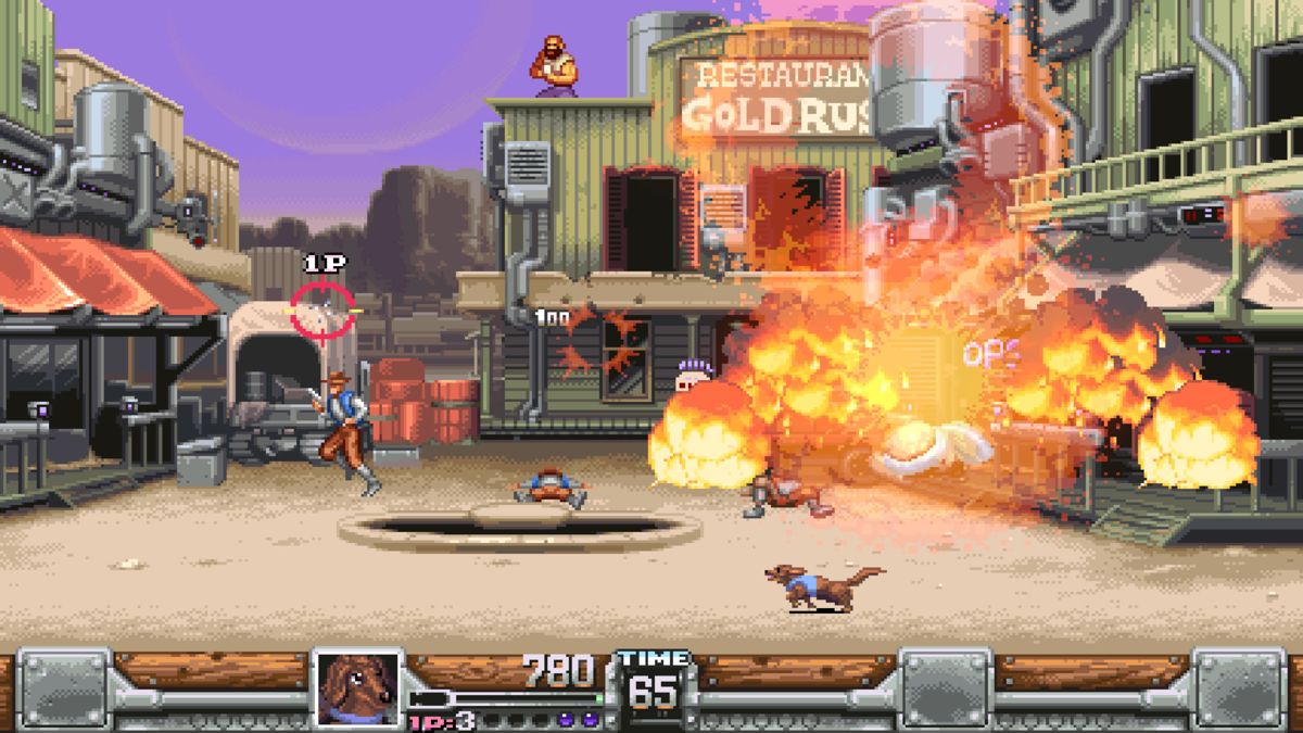Screenshot of Wild Guns: Reloaded (Windows, 2016) - MobyGames