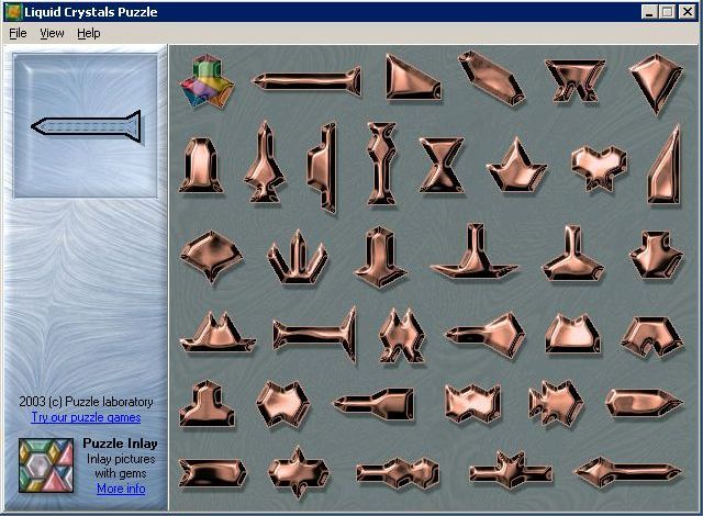 Screenshot of Liquid Crystals (Windows, 2003) - MobyGames