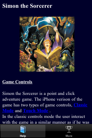 Screenshot of Simon the Sorcerer (iPhone, 1993) - MobyGames
