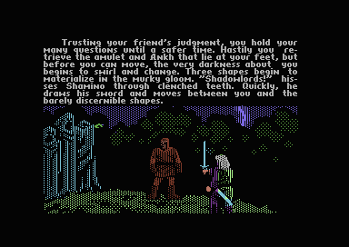 Screenshot of Ultima V: Warriors of Destiny (Commodore 64, 1988 ...