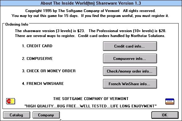 The Inside World (1995) - MobyGames