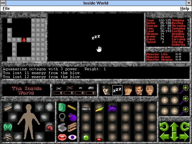Screenshot of The Inside World (Windows 3.x, 1995) - MobyGames