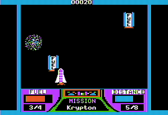 Screenshot of Fraction-oids (Apple II, 1989) - MobyGames