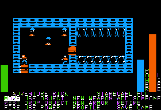 Screenshot of Stuart Smith's Adventure Construction Set (Apple II, 1985) - MobyGames