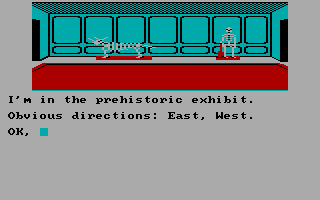 Screenshot of The Vortex Factor (DOS, 1985) - MobyGames