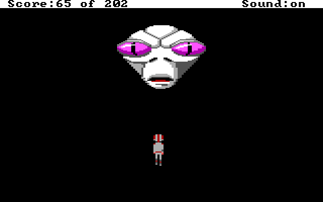 Screenshot of Space Quest: Chapter I - The Sarien Encounter (DOS, 1986 ...