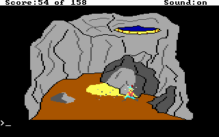 Screenshot of King's Quest (DOS, 1984) - MobyGames