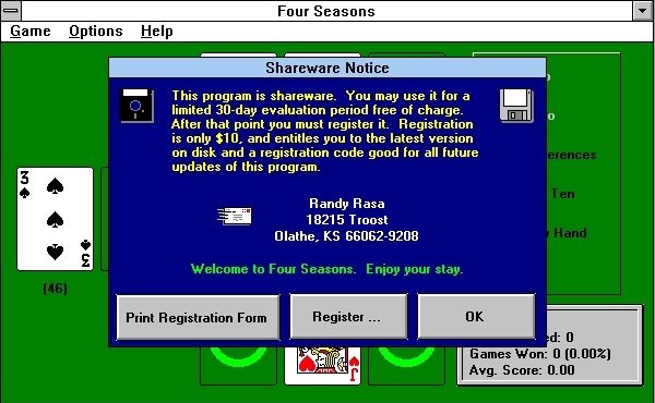 Four Seasons (1993) - MobyGames