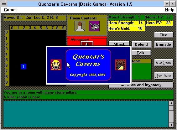 Quenzar's Caverns (1993) - MobyGames