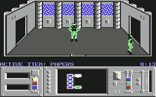 Screenshot of Infiltrator II (Commodore 64, 1987) - MobyGames