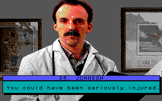 Screenshot of David Wolf: Secret Agent (DOS, 1989) - MobyGames