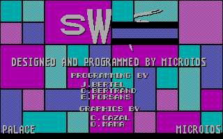Screenshot of Swap (DOS, 1990) - MobyGames