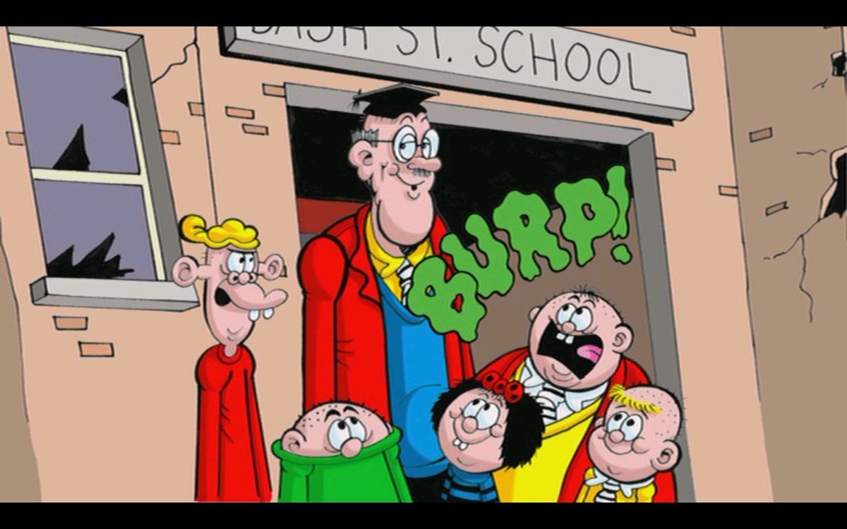 Screenshot of Beano Interactive DVD (DVD Player, 2006) - MobyGames