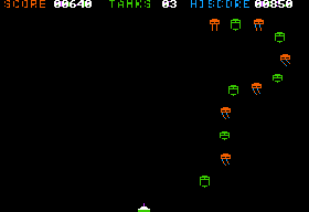 Screenshot of Space Quarks (Apple II, 1981) - MobyGames