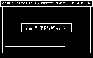 Screenshot of Wizardry: Proving Grounds of the Mad Overlord (Commodore ...