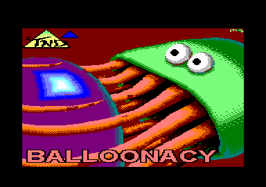 Screenshot of Balloonacy (Amstrad CPC, 2001) - MobyGames