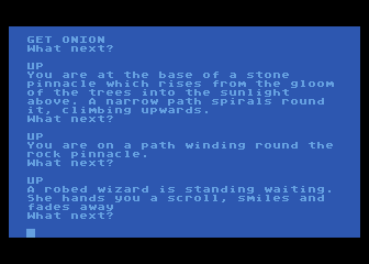 Screenshot of Adventure Quest (Atari 8-bit, 1982) - MobyGames