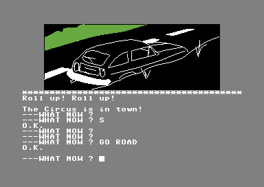 Screenshot of Circus (Commodore 64, 1982) - MobyGames