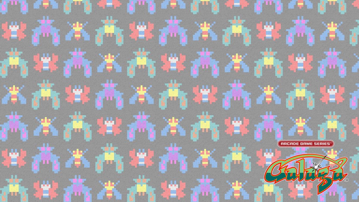 Screenshot of Galaga (PlayStation 4, 1981) - MobyGames