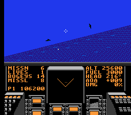 Screenshot of Stealth ATF (NES, 1989) - MobyGames