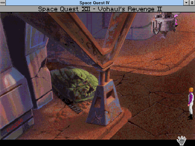 Screenshot of Space Quest IV: Roger Wilco and the Time Rippers (Windows ...