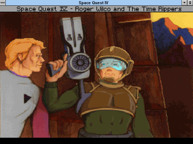 Screenshot of Space Quest IV: Roger Wilco and the Time Rippers (Windows ...