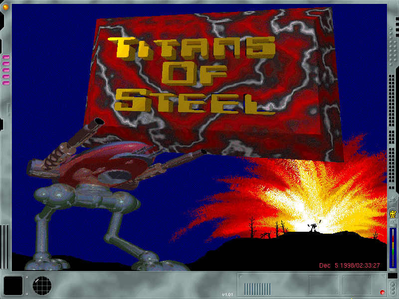 Screenshot of Titans of Steel (DOS, 1998) - MobyGames