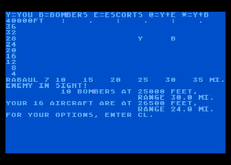 Screenshot of Winged Samurai (Atari 8-bit, 1980) - MobyGames