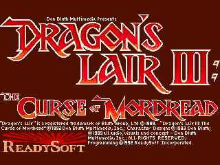 Dragon's Lair III: The Curse of Mordread screenshots - MobyGames