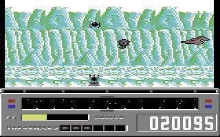 Screenshot of Revenge of Defender (Commodore 64, 1988) - MobyGames