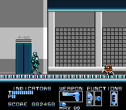 Screenshot of RoboCop (NES, 1989) - MobyGames