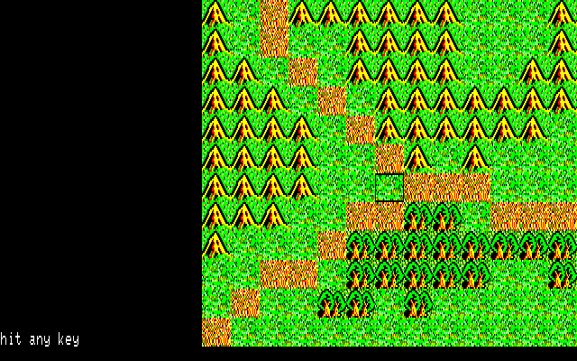 Screenshot of Mugen no Shinzō (PC-88, 1984) - MobyGames