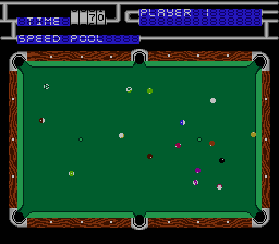 Screenshot of Championship Pool (NES, 1993) - MobyGames