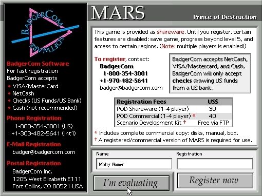 Screenshot of Prince of Destruction (Windows, 1996) - MobyGames