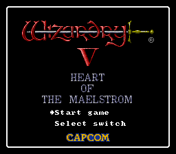 Screenshot of Wizardry V: Heart of the Maelstrom (SNES, 1988) - MobyGames