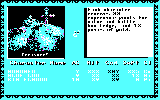 Screenshot of Tales of the Unknown: Volume I - The Bard's Tale (DOS ...