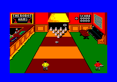 Screenshot of Pub Games (Amstrad CPC, 1986) - MobyGames