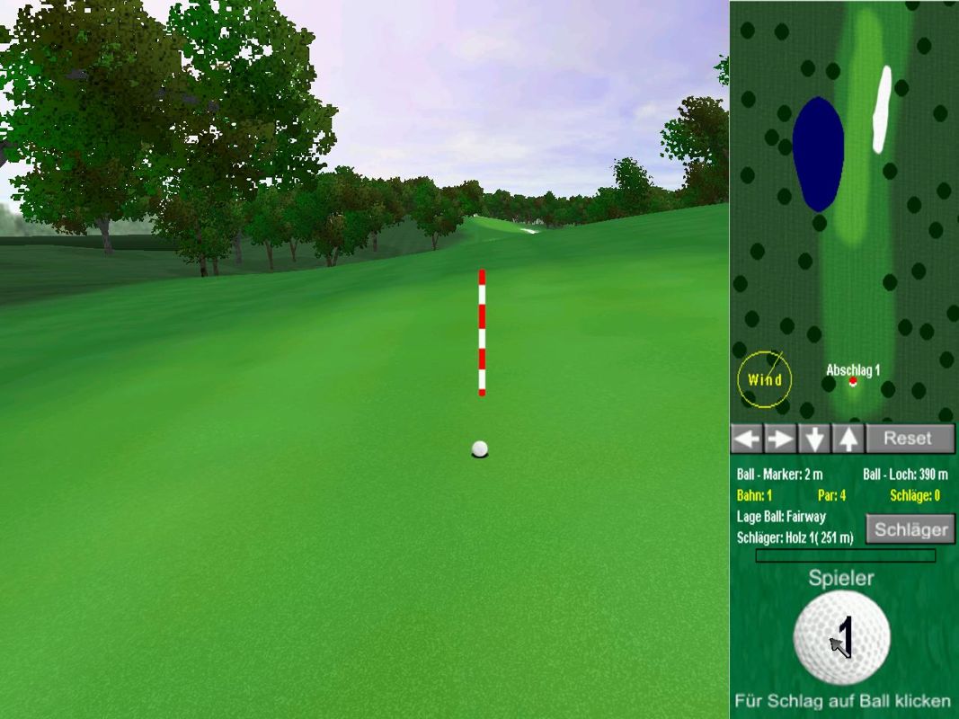 Screenshot of 3D Golf Pro (Windows, 2009) - MobyGames