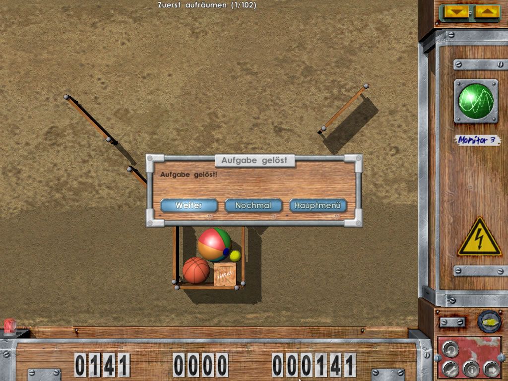 Screenshot of Crazy Machines: The Inventor's Workshop (Windows, 2004 ...